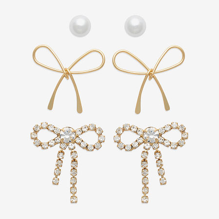 Click here for Mixit Womens Simulated Pearl Hypoallergenic 3 Pair... prices