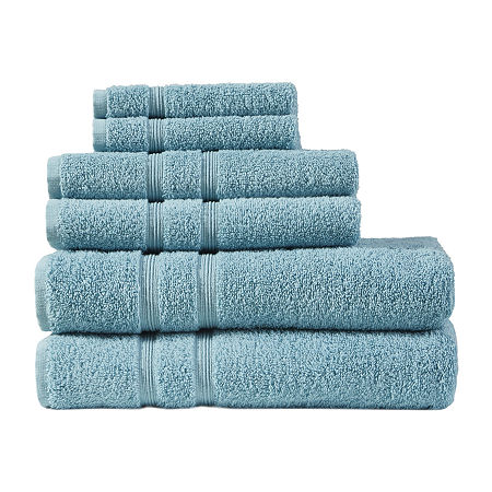 510 Design Aegean 6-Pc. Bath Towel Set - Turquoise  Aqua