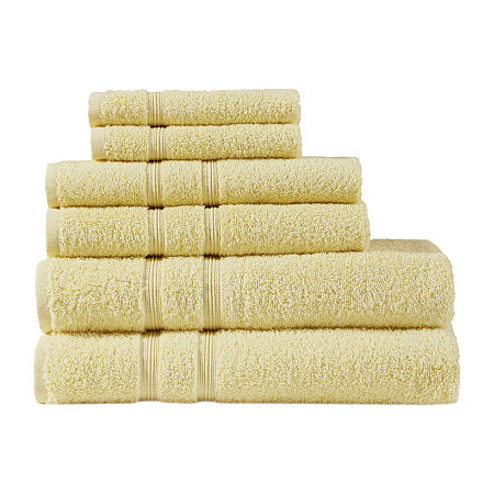 510 Design Aegean 6-Pc. Bath Towel Set - Yellow