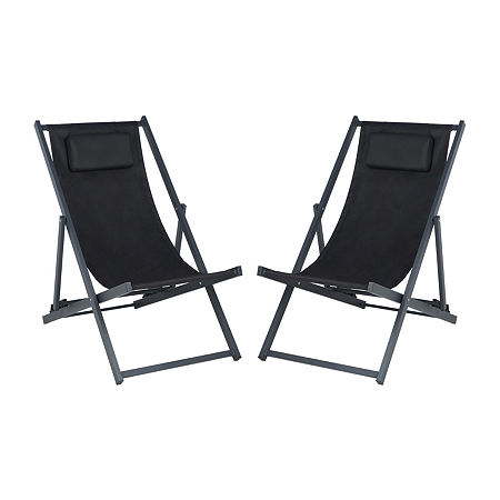 Click here for Camlin Sling Chairs 2-pc. Sling Chair  One Size  B... prices