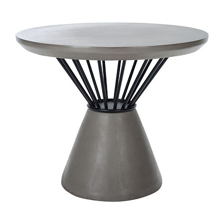 Click here for Darien Weather Resistant Cement Side Table  One Si... prices