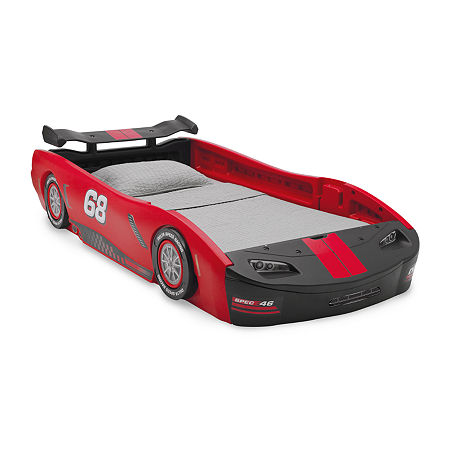 Click here for Turbo Turbo Race Toddler Twin Bed  One Size  Red prices