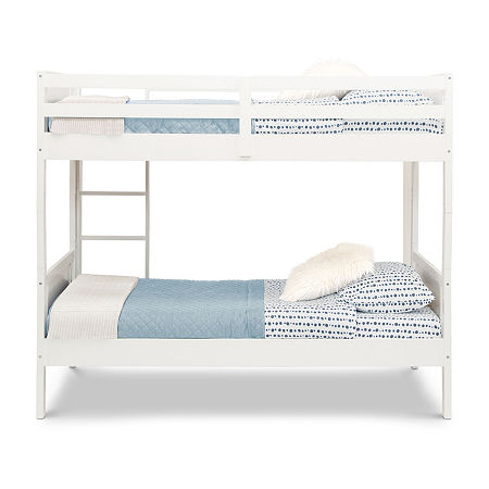 Click here for Twin Over Twin Bunk Bed  One Size  White prices