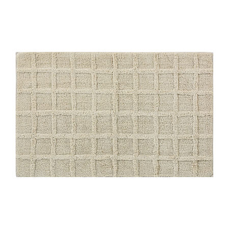 Click here for Queen Street Carter Bath Rug  One Size  White prices