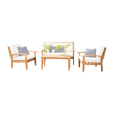 Peyton 4-pc. Conversation Set, Color: Beige - JCPenney