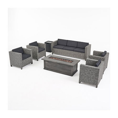 Click here for Gastman 7-pc. Conversation Set  One Size  Gray prices