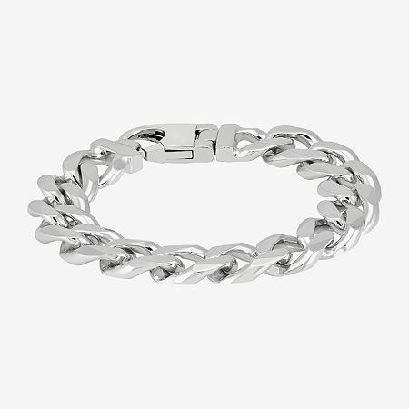 Click here for Mens Sterling Silver 8 1/2 Inch Solid Curb Chain B... prices
