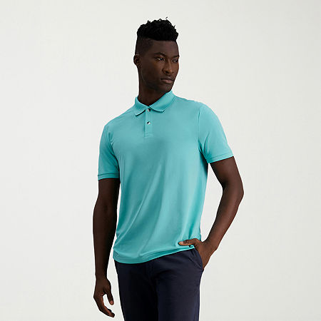 Click here for Haggar Pique Mens Regular Fit Short Sleeve Polo Sh... prices