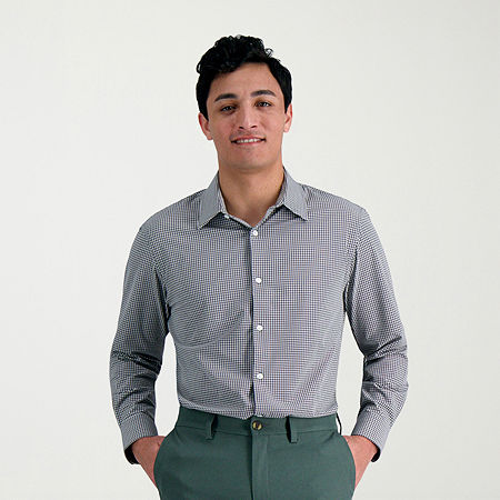 Click here for Haggar Mens Classic-Fit Smart Wash Dress Shirt - B... prices