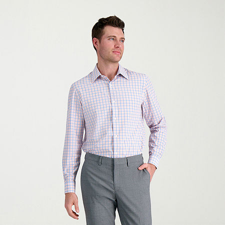 Click here for Haggar Mens Smart Wash Slim Fit Dress Shirt - Med... prices