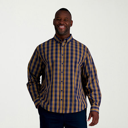 Click here for Haggar Mens Long Sleeve Regular Fit Big and Tall B... prices