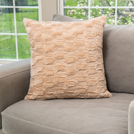 Click here for Northwest Square Throw Pillow  One Size  Beige prices