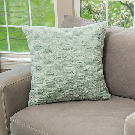 Click here for Northwest Square Throw Pillow  One Size  Green prices
