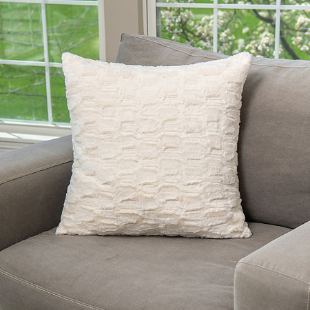 Click here for Northwest Square Throw Pillow  One Size  White prices
