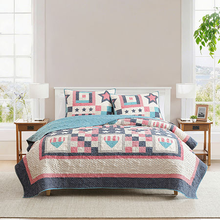 Click here for AMERICAN SPIRIT Amelia 3-pc. Quilt Set  One Size... prices