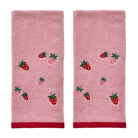 Click here for Saturday Knight Strawberry Toss 2-pc. Hand Towel... prices