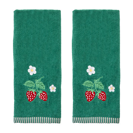Click here for Saturday Knight Strawberry Vine 2-pc. Hand Towel... prices
