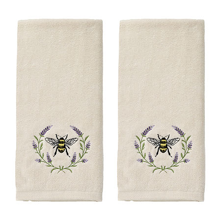 Click here for Saturday Knight Bee Lavender 2-pc. Hand Towel  One... prices