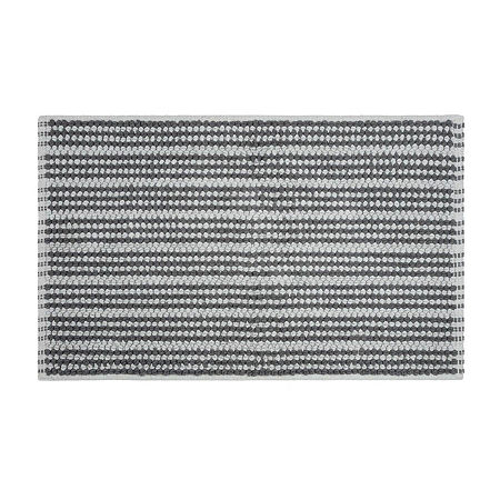 Click here for Martex Contrast Stripe Bath Rug  One Size  Gray prices