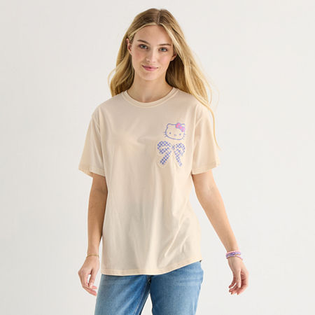 Click here for Womens Juniors Crew Neck Short Sleeve Hello Kitty... prices