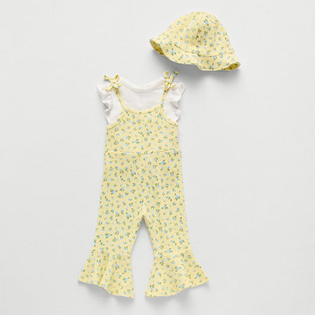 Click here for Btween Baby Girls 2-pc. Jumpsuit Set  3-6 Months... prices