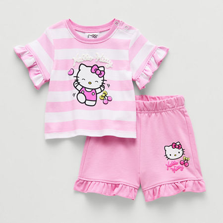 Click here for Baby Girls Hello Kitty 2-pc. Short Set  18 Months... prices
