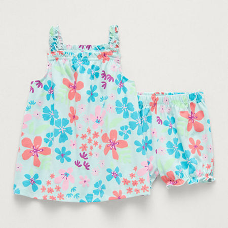 Click here for Okie Dokie Baby Girls 2-pc. Dress Set  9 Months  B... prices