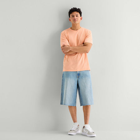 Click here for Arizona Super Baggy Fit Mens Denim Short  40  Blue prices