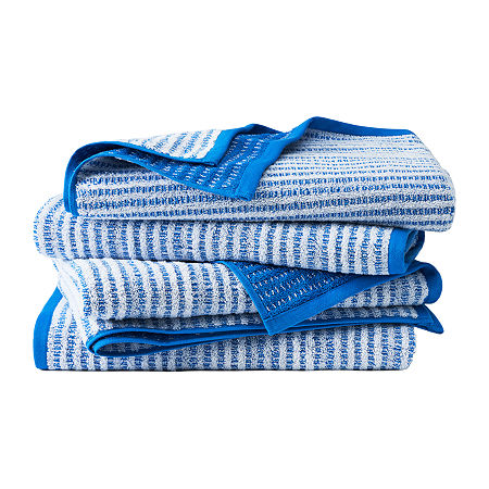 Click here for Town And Country Striped Reversible 4-pc. Quick Dr... prices