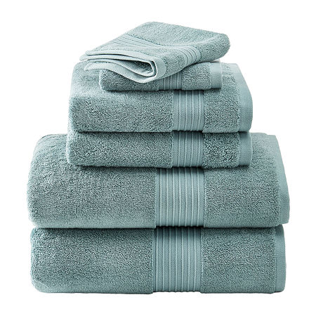 Click here for Town And Country Solid Dobby Border 6-pc. Quick Dr... prices