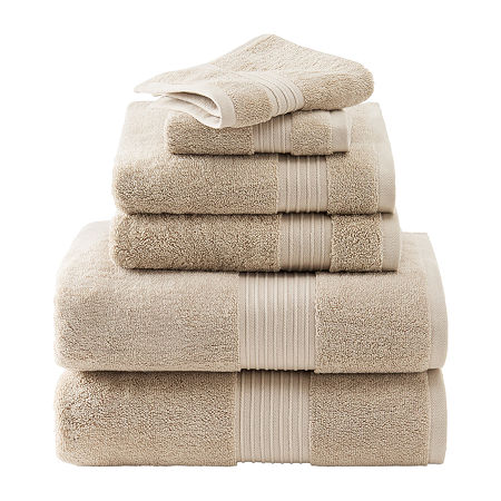 Click here for Town And Country Solid Dobby Border 6-pc. Quick Dr... prices