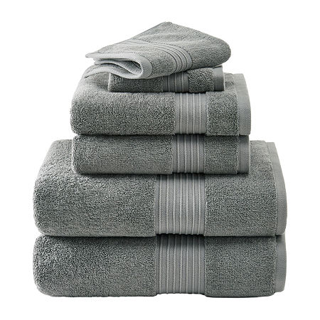 Click here for Town And Country Solid Dobby Border 6-pc. Quick Dr... prices