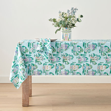 Click here for Lenox Spice Village Nostalgic Design Tablecloth  6... prices