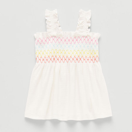 Click here for Okie Dokie Baby Girls Tank Top  6 Months  White prices