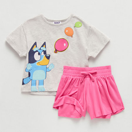Click here for Toddler Girls Bluey 2-pc. Short Set  3t  Pink prices