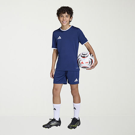 Click here for adidas Entrada Big Kid Boys Knit Pull-On Short  Sm... prices