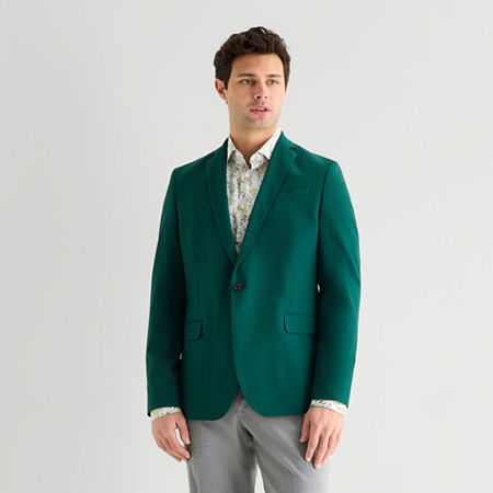 Click here for J. Ferrar Mens Slim Fit Sport Coat  46 Regular  Gr... prices