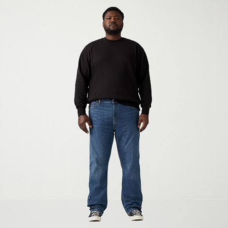 Click here for Levis Mens Big & Tall 506 Comfort Jean - Blue deni... prices