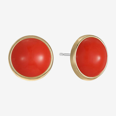 Click here for Monet Jewelry Green 14mm Round Stud Earrings  One... prices