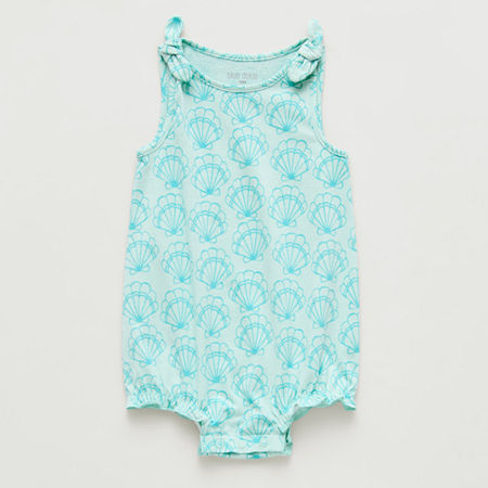 Click here for Okie Dokie Baby Girls Romper  Newborn  Blue prices
