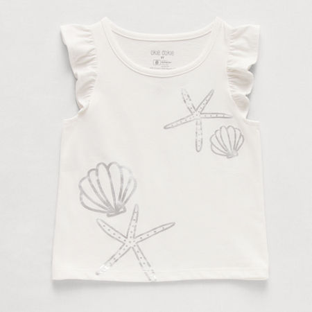 Click here for Okie Dokie Toddler & Little Girls Round Neck Sleev... prices