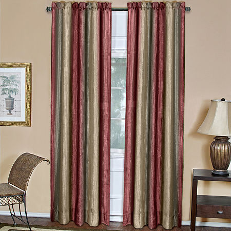 Achim Ombre Window Panel  50 x 63 - Burgundy