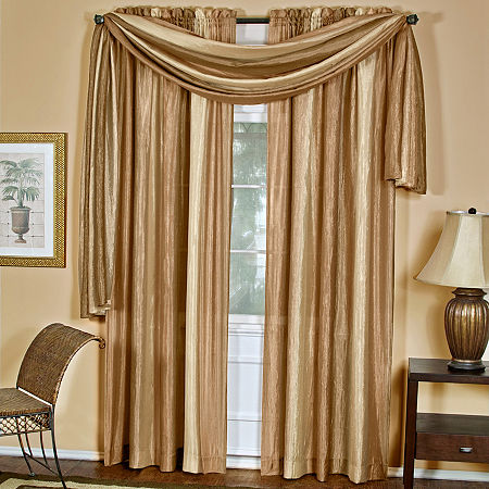 Click here for Ombre Scarf Valance  One Size  Beige prices