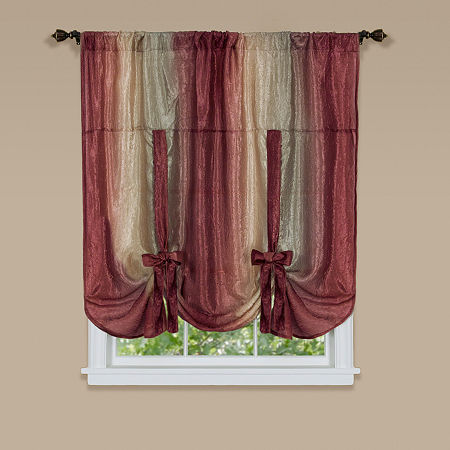 Click here for Ombre Light-Filtering Rod Pocket Single Tie-Up Sha... prices