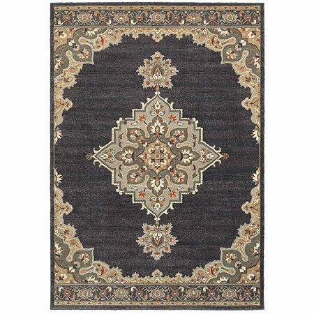 Click here for Covington Home Peyton Emblem Rectangle Rug  One Si... prices