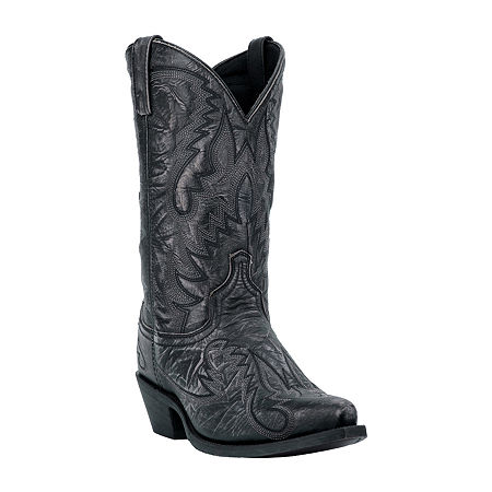 Click here for Laredo Mens Garrett Block Heel Cowboy Boots  7 1/2... prices