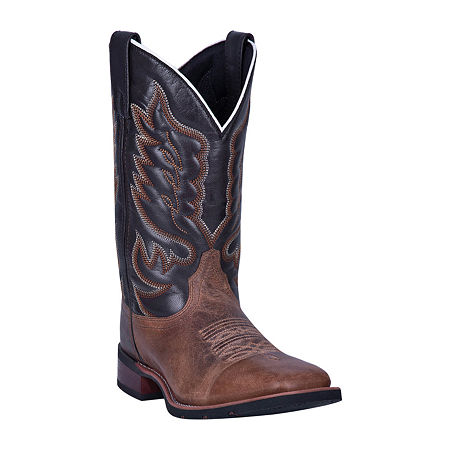 Click here for Laredo Mens Montana Block Heel Cowboy Boots  11 1/... prices