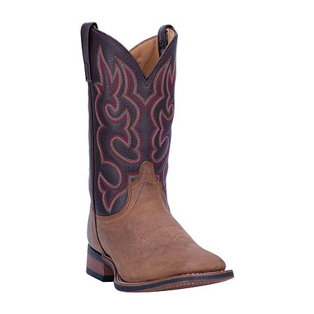 Click here for Laredo Mens Lodi Block Heel Cowboy Boots  9 Medium... prices