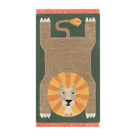 Click here for Momeni Atticus Atc-1 Green 5 x 7 Area Rug - Green prices