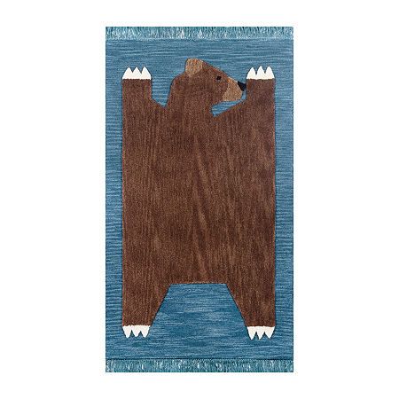 Click here for Momeni Atticus Atc-4 Navy 5 x 7 Area Rug - Navy prices